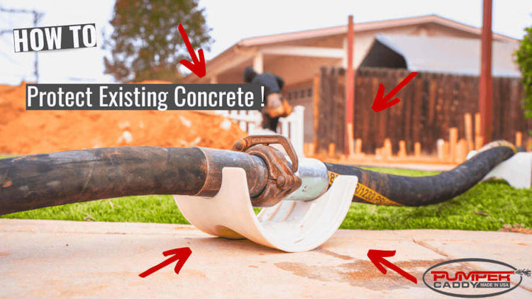 Pumper Caddy - Protection and Support for Concrete Hoses